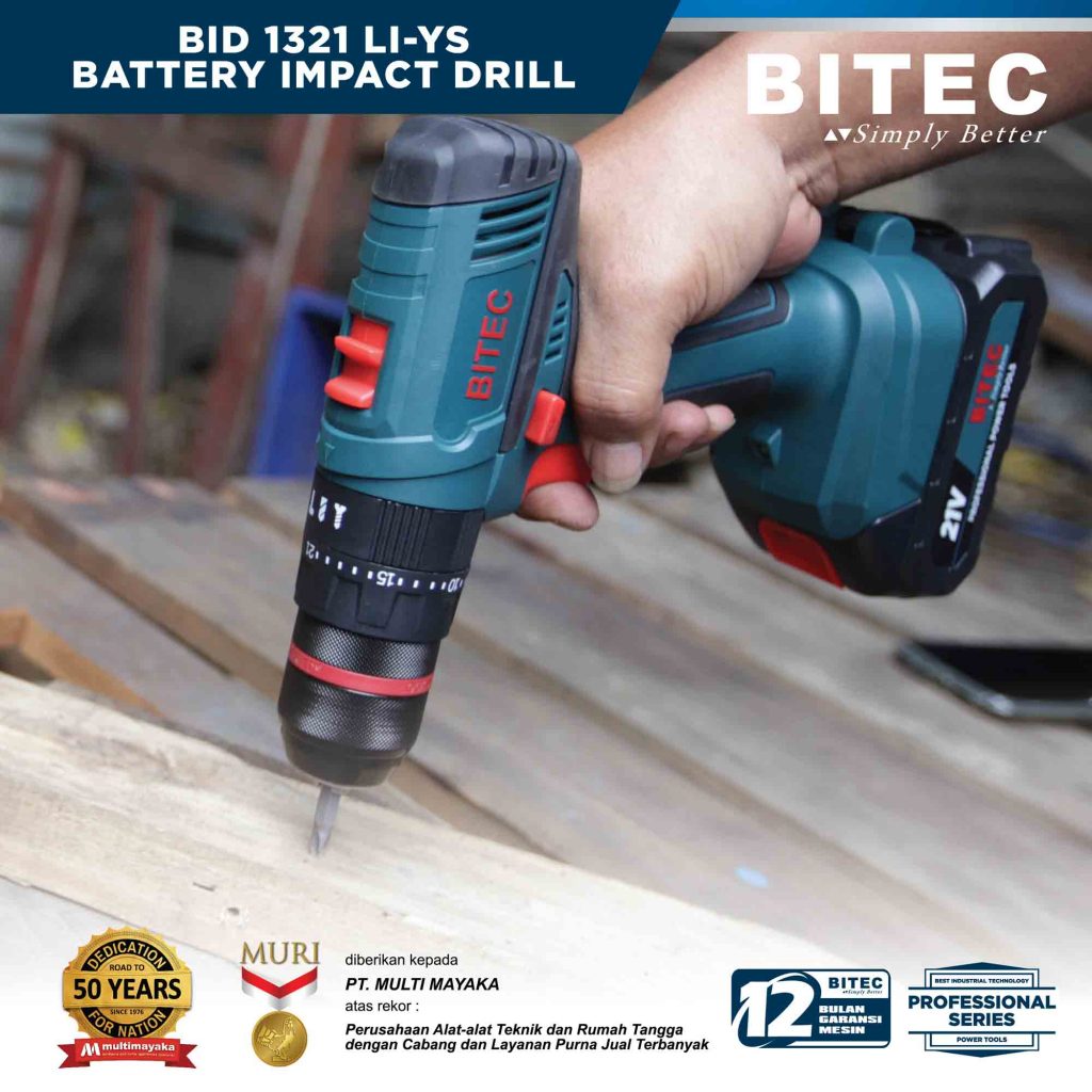BATTERY IMPACT DRILL BID 1321 Li-YS - BITEC